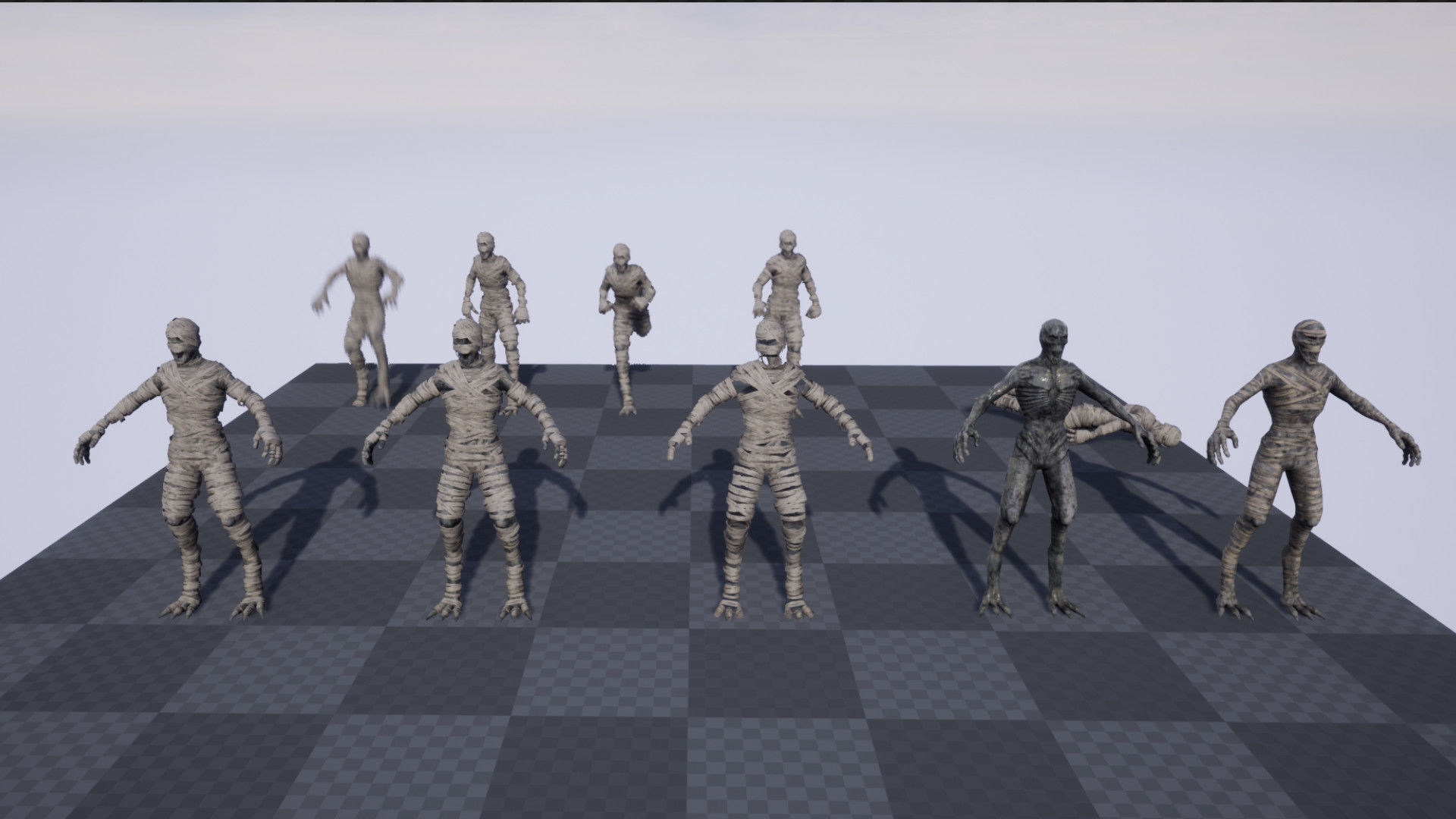 3D model Ancient mummy VR / AR / low-poly | CGTrader