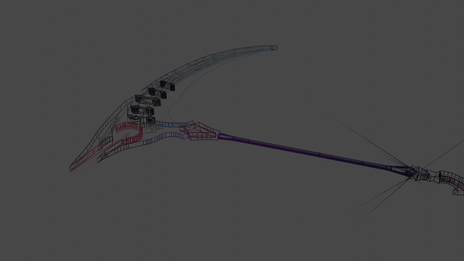 3D model Anime Scythe Version 1 VR / AR / low-poly | CGTrader