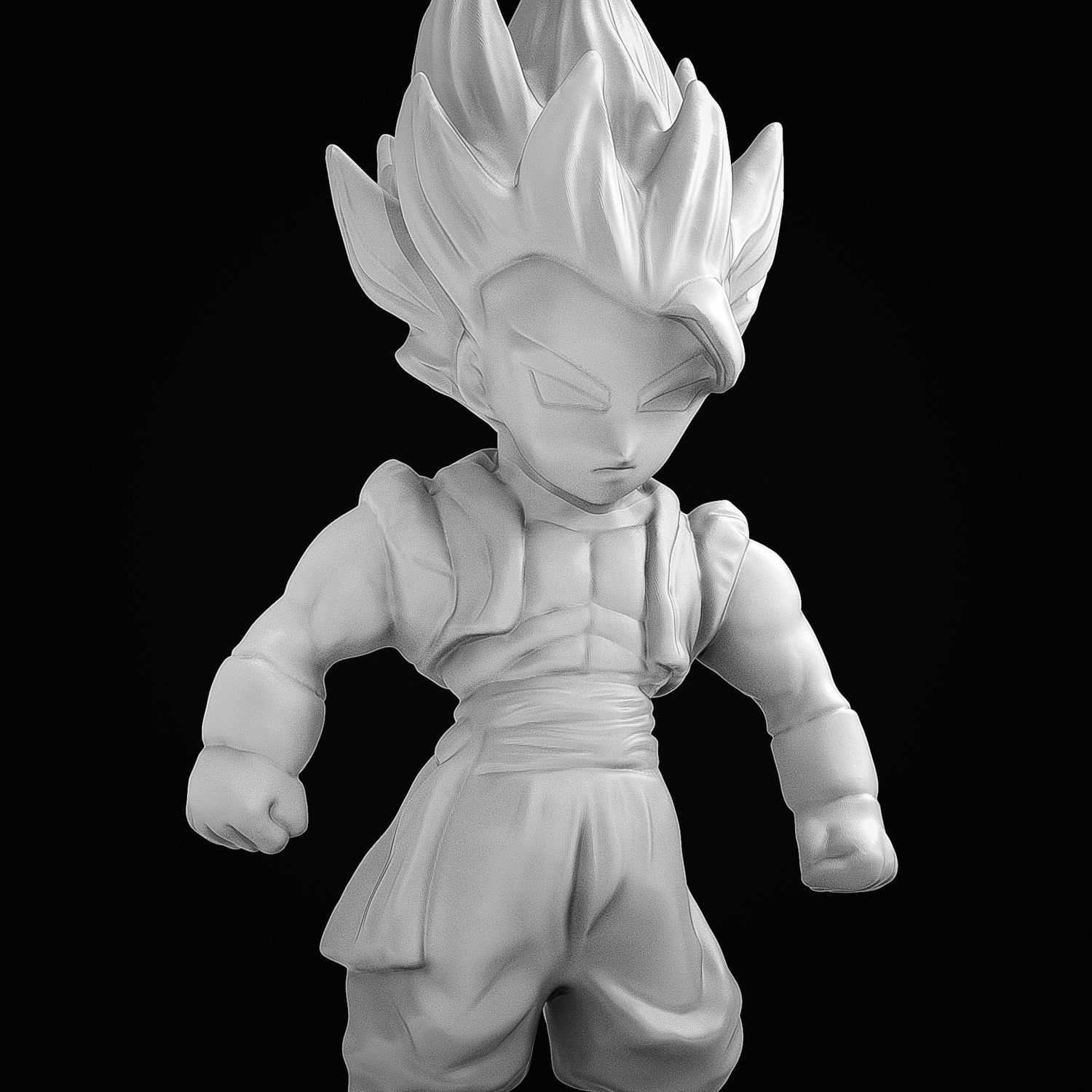 Gogeta Dragon Ball 3D Printable free 3D model 3D printable | CGTrader