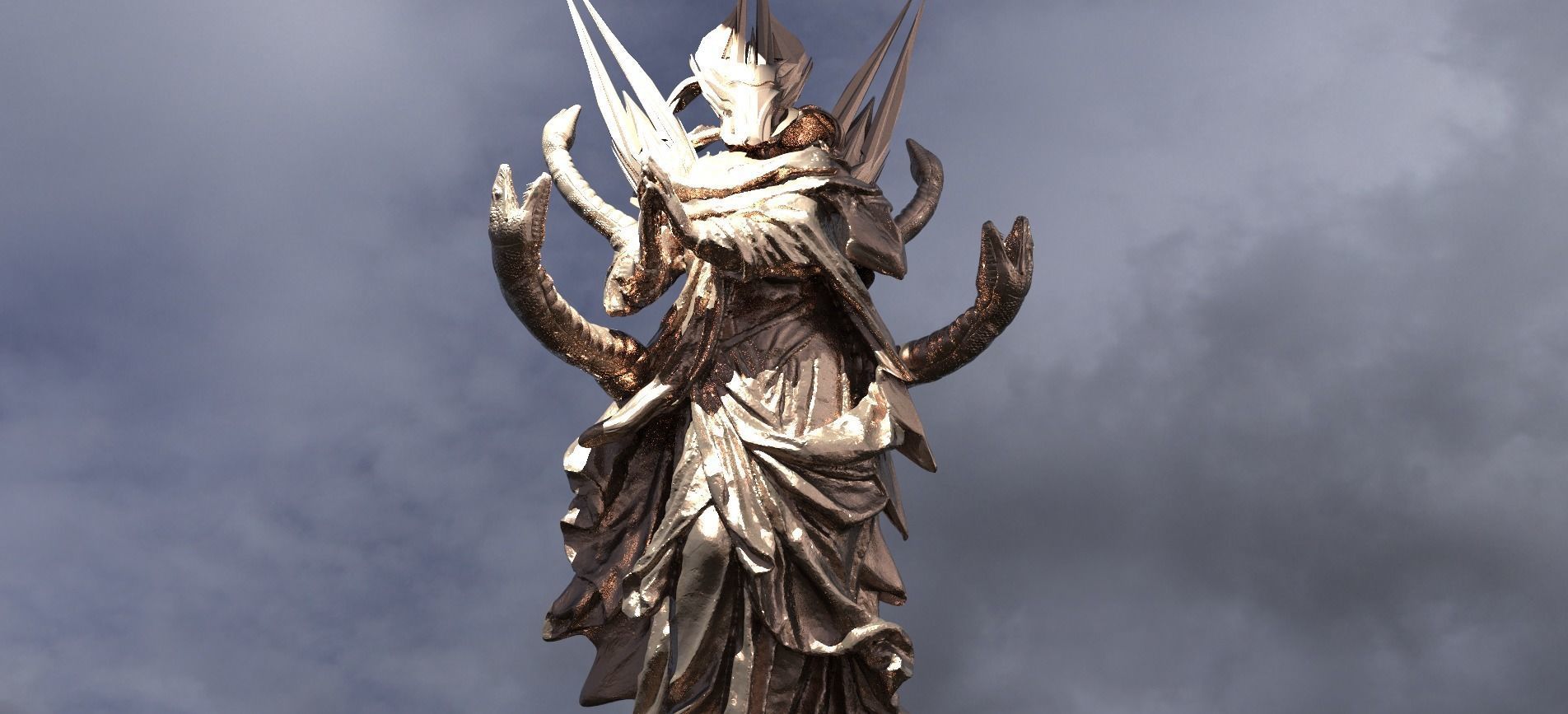 Snake Cult Leader 1 3D model | CGTrader