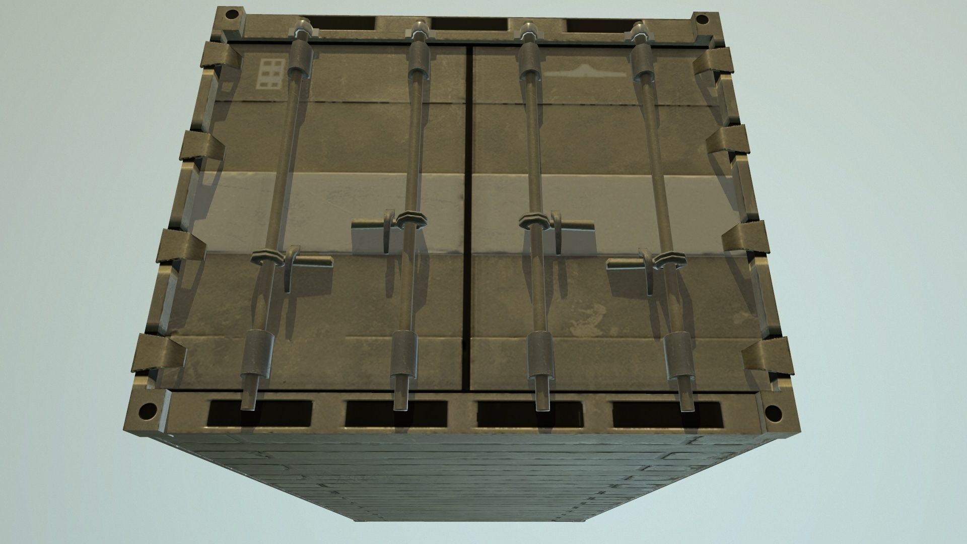 3D model Container shipping VR / AR / low-poly | CGTrader