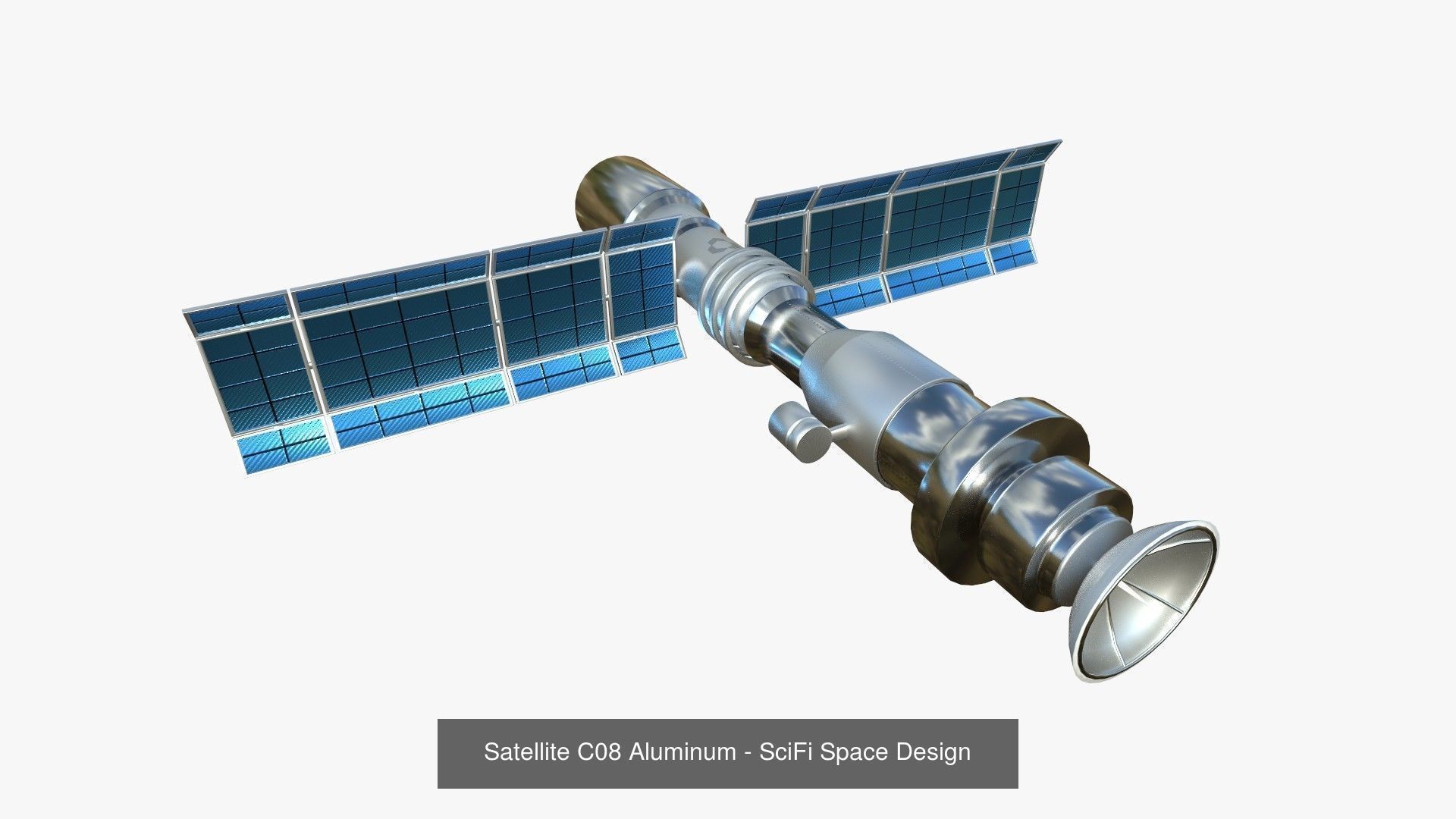 10 Satellite C Collection - SciFi Space Design | CGTrader