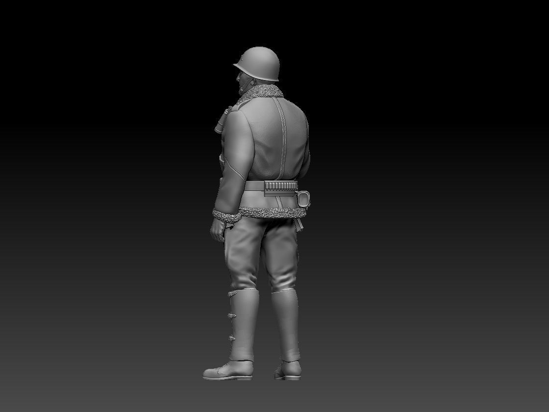 general Patton 3D model 3D printable | CGTrader