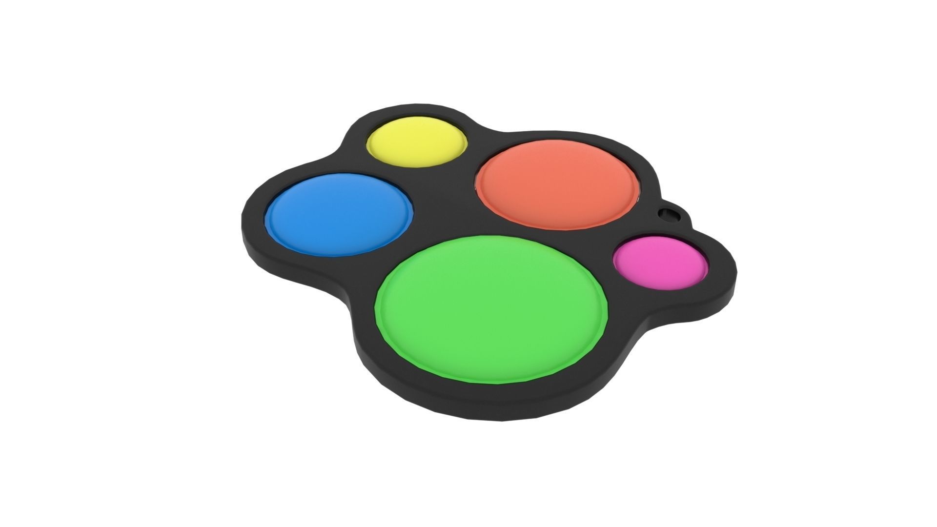 Popping Simple Dimple Animation 3D model animated | CGTrader