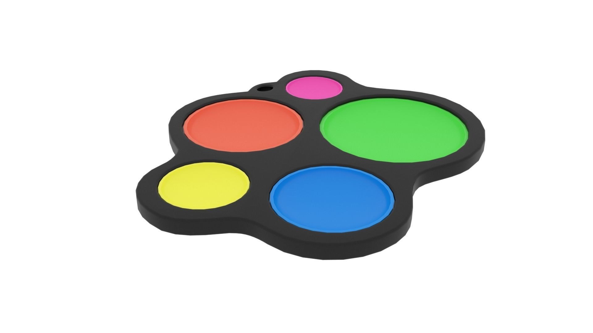 Popping Simple Dimple Animation 3D model animated | CGTrader