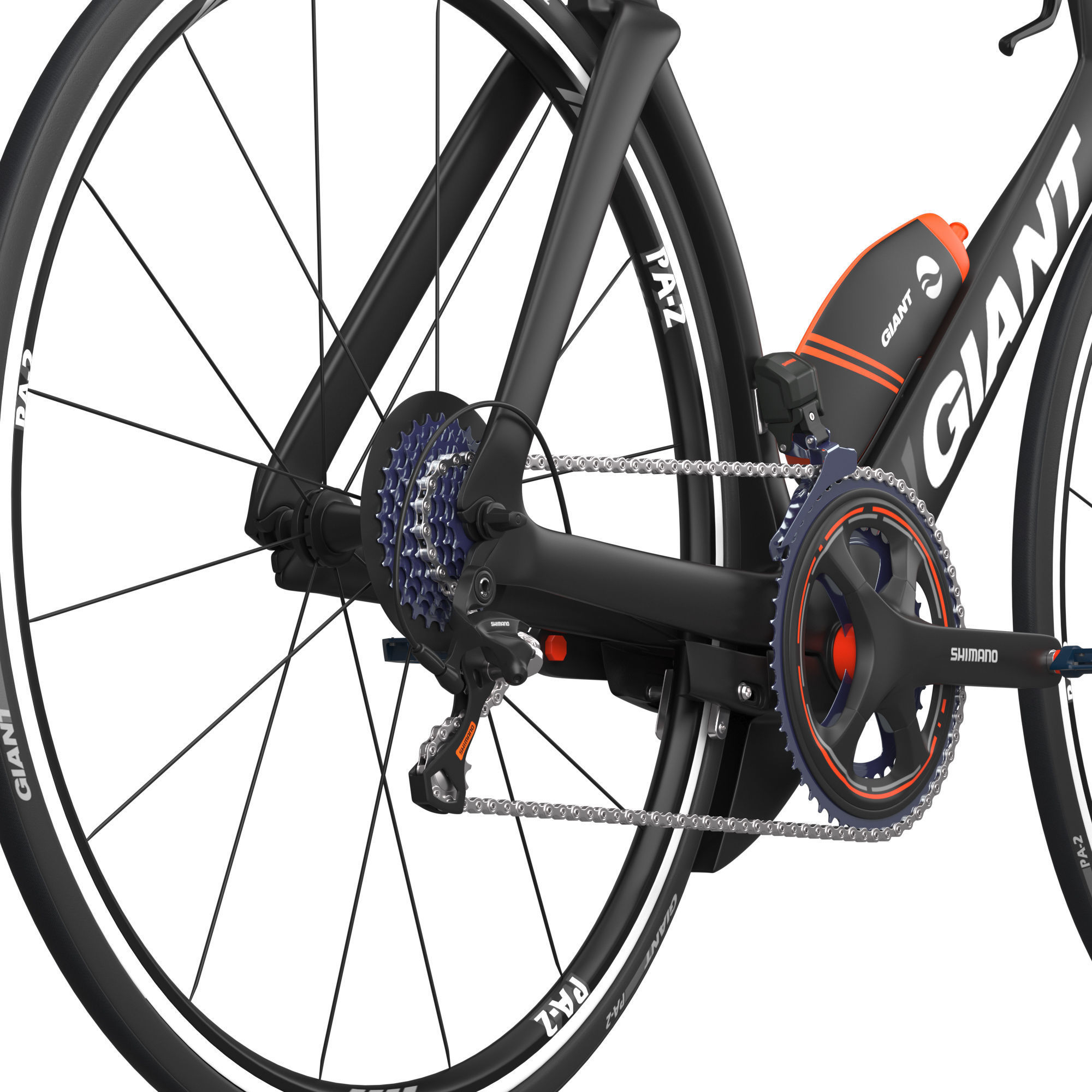 Giant Trinity Advanced pro Bicycle 3D model | CGTrader