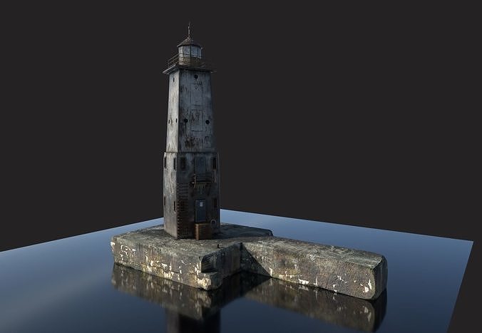 Dark Lighthouse 3D model | CGTrader