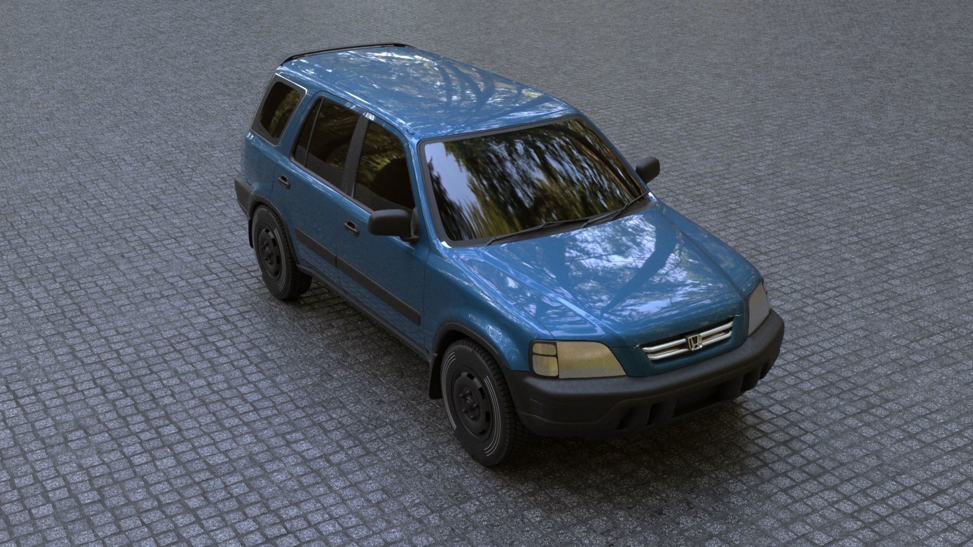 CR-V RD1 SUV HQ Model 3D model | CGTrader