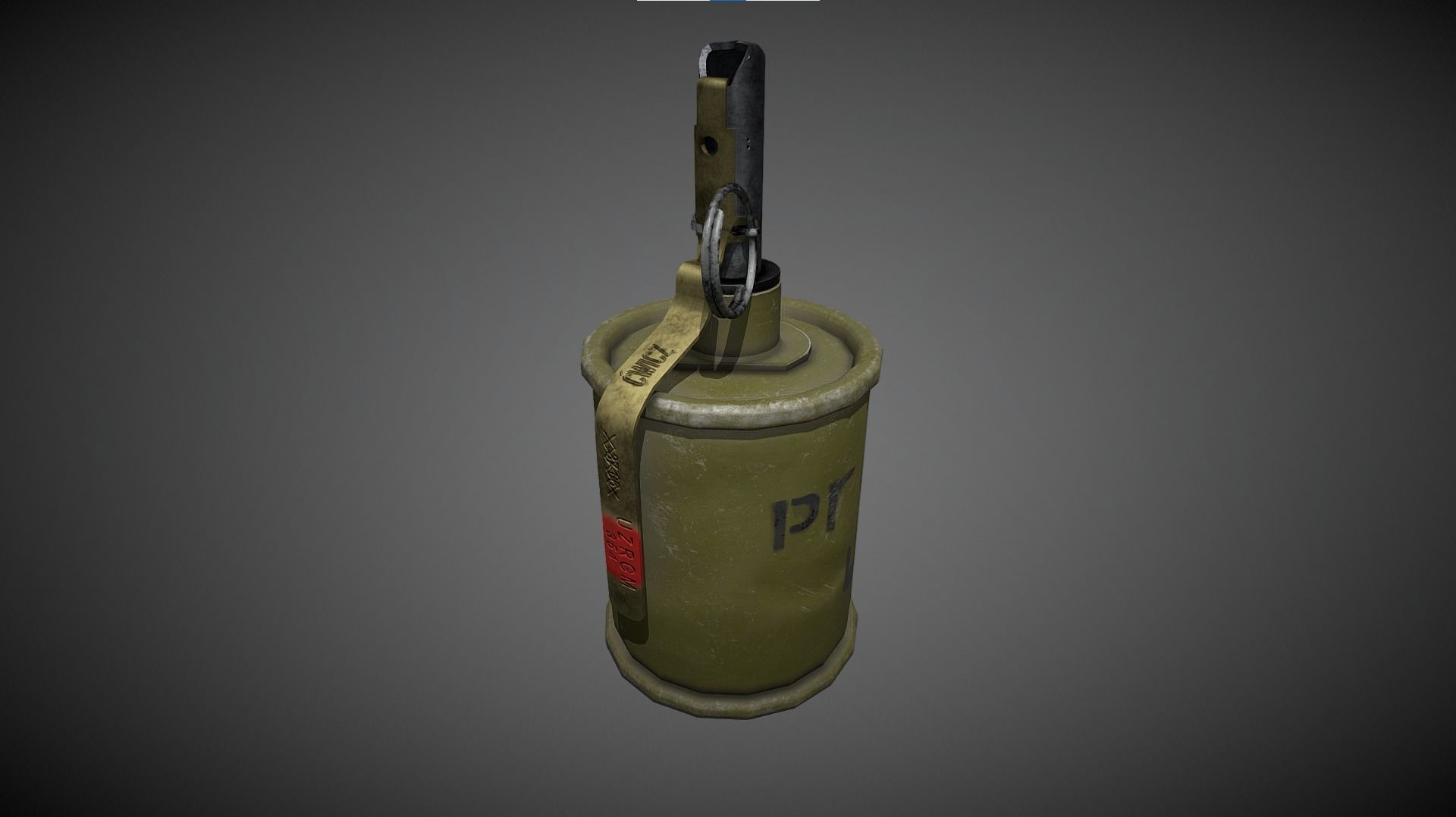 3D model RG-42 Grenade VR / AR / low-poly | CGTrader