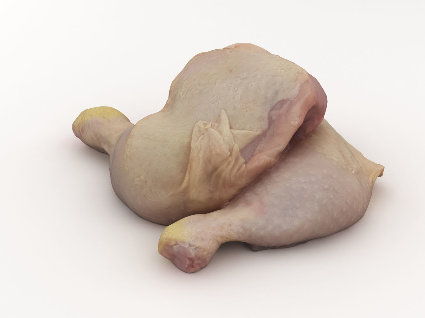 Raw Chicken Leg 3D model | CGTrader
