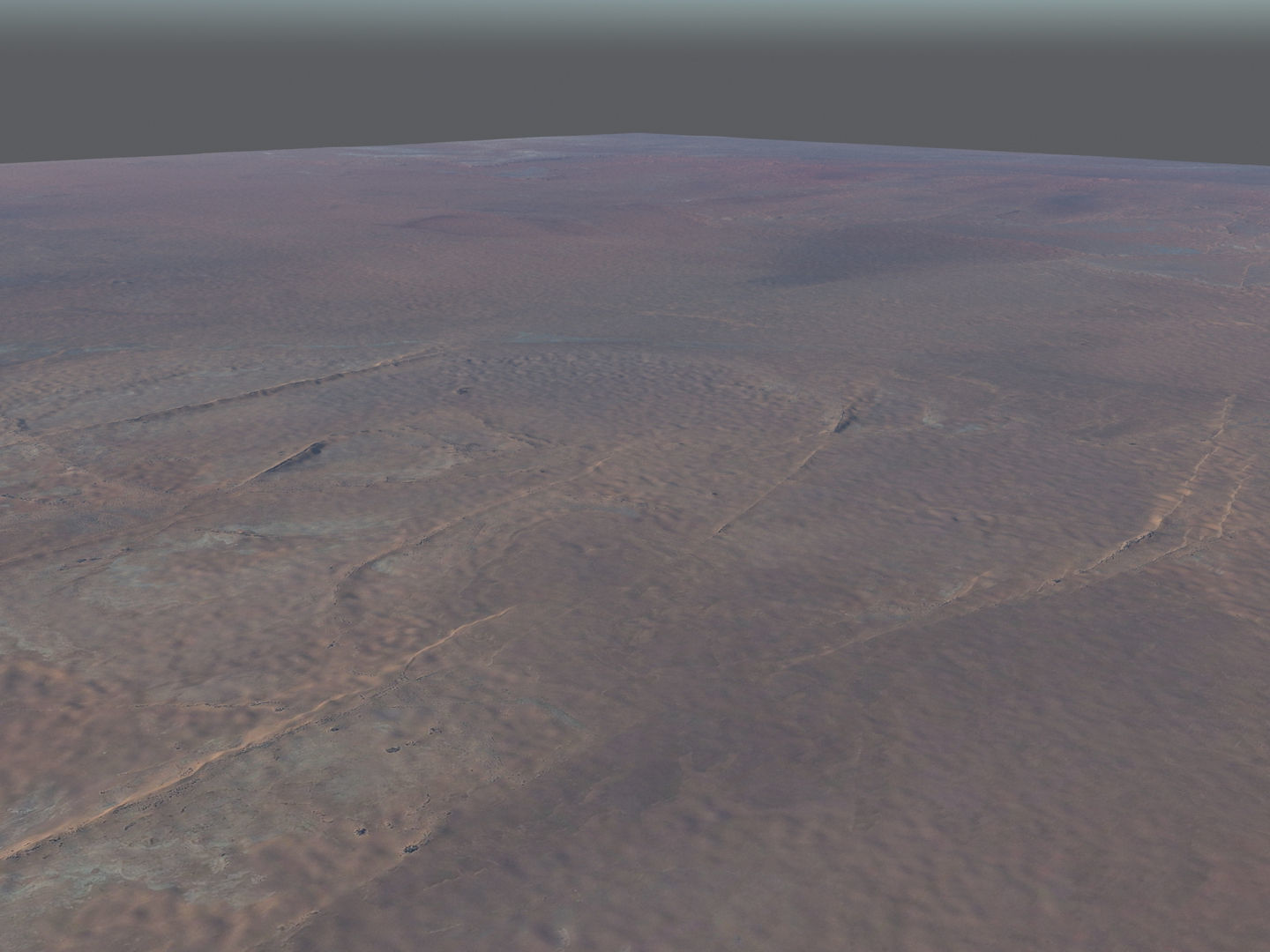Desert Plains Landscape 3D model | CGTrader