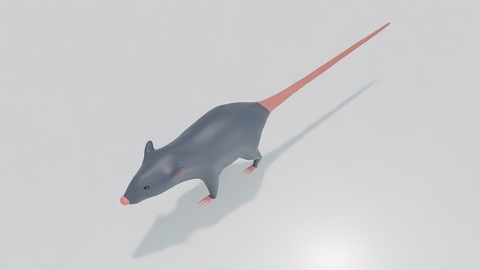 The little Rat 3D model | CGTrader