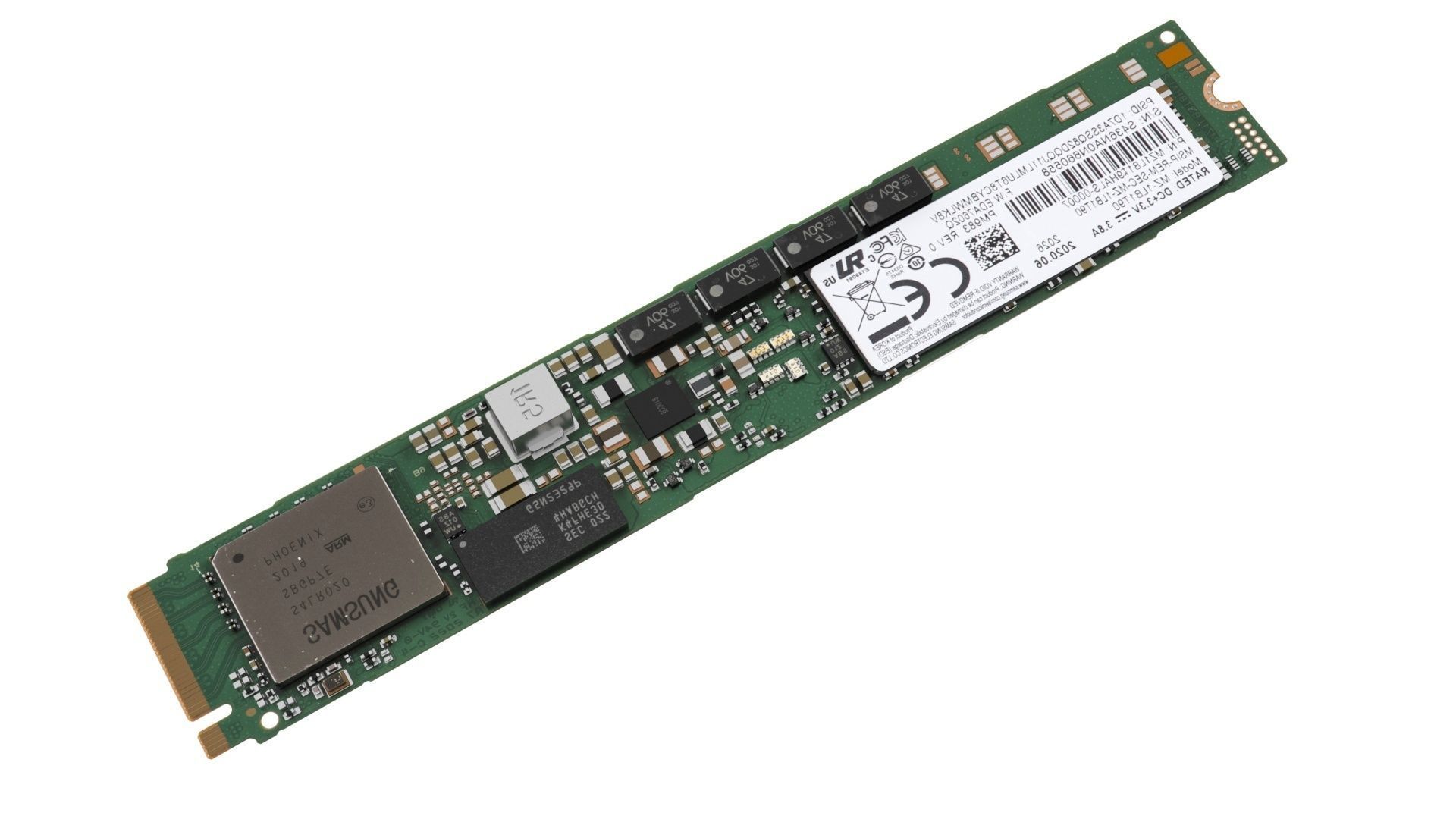 Samsung SSD 3D model | CGTrader