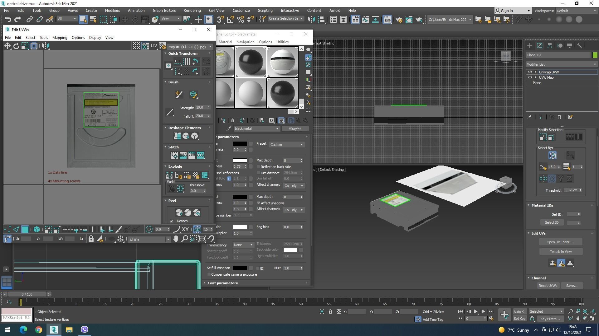 Optical Drive 3D model | CGTrader