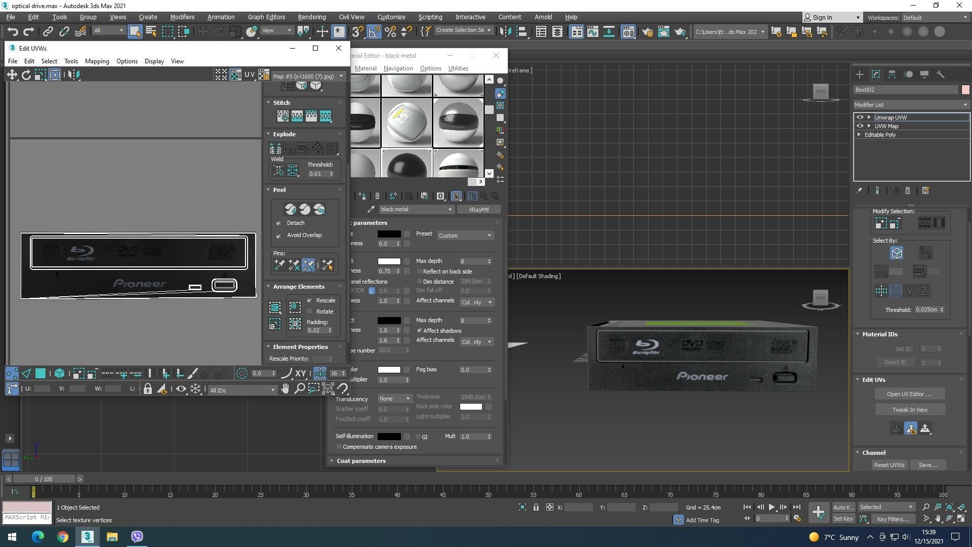 Optical Drive 3D model | CGTrader