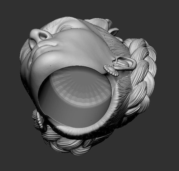 Frida kahlo head 3D model 3D printable | CGTrader