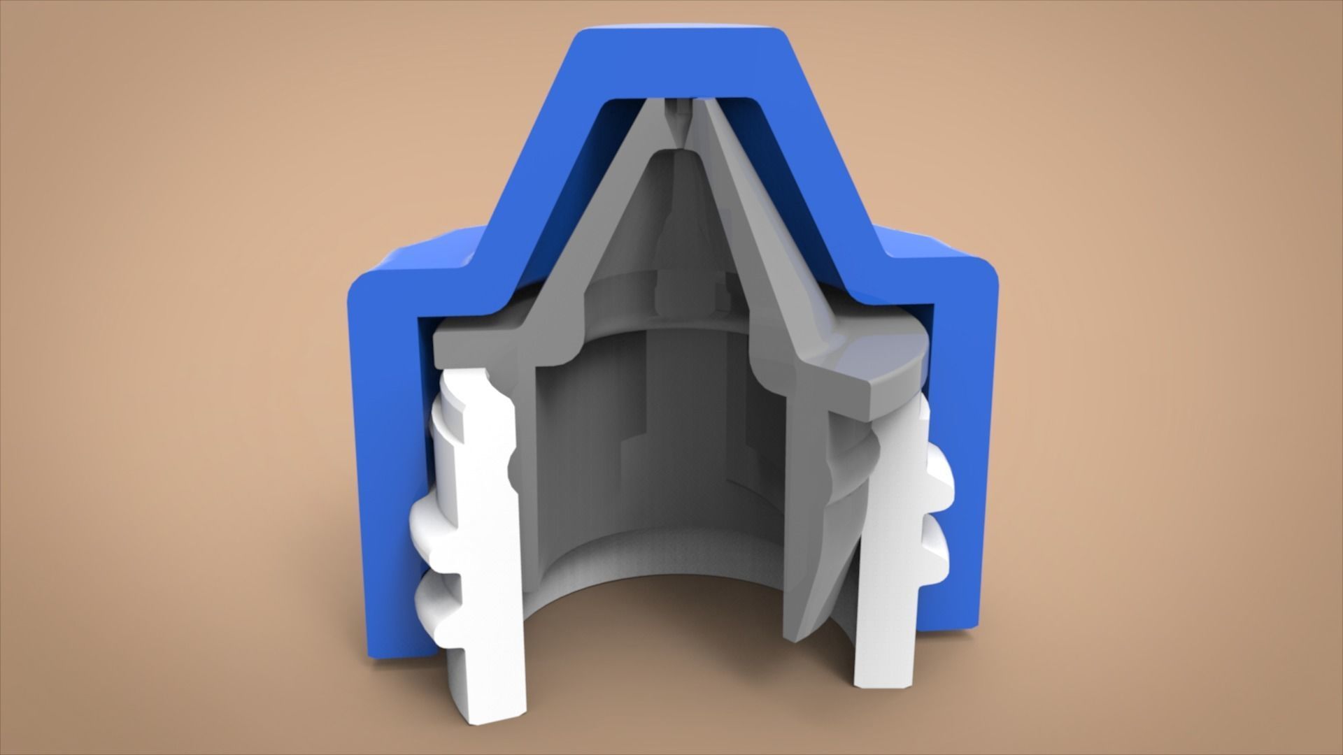 Neck Cap Plug 3D model 3D printable | CGTrader