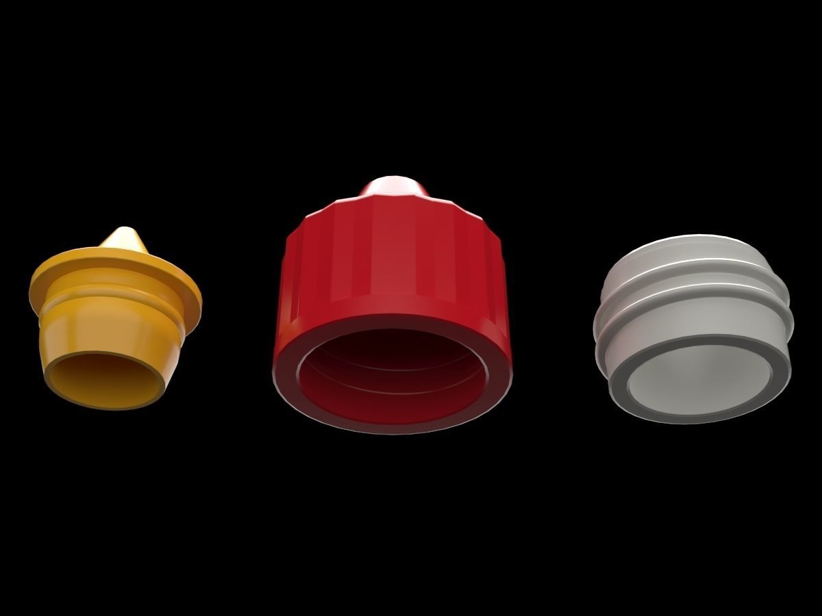 Neck Cap Plug 3D model 3D printable | CGTrader