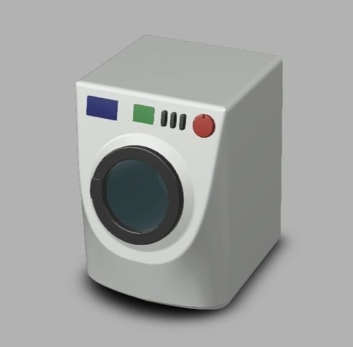 Washing Machine 3D model | CGTrader