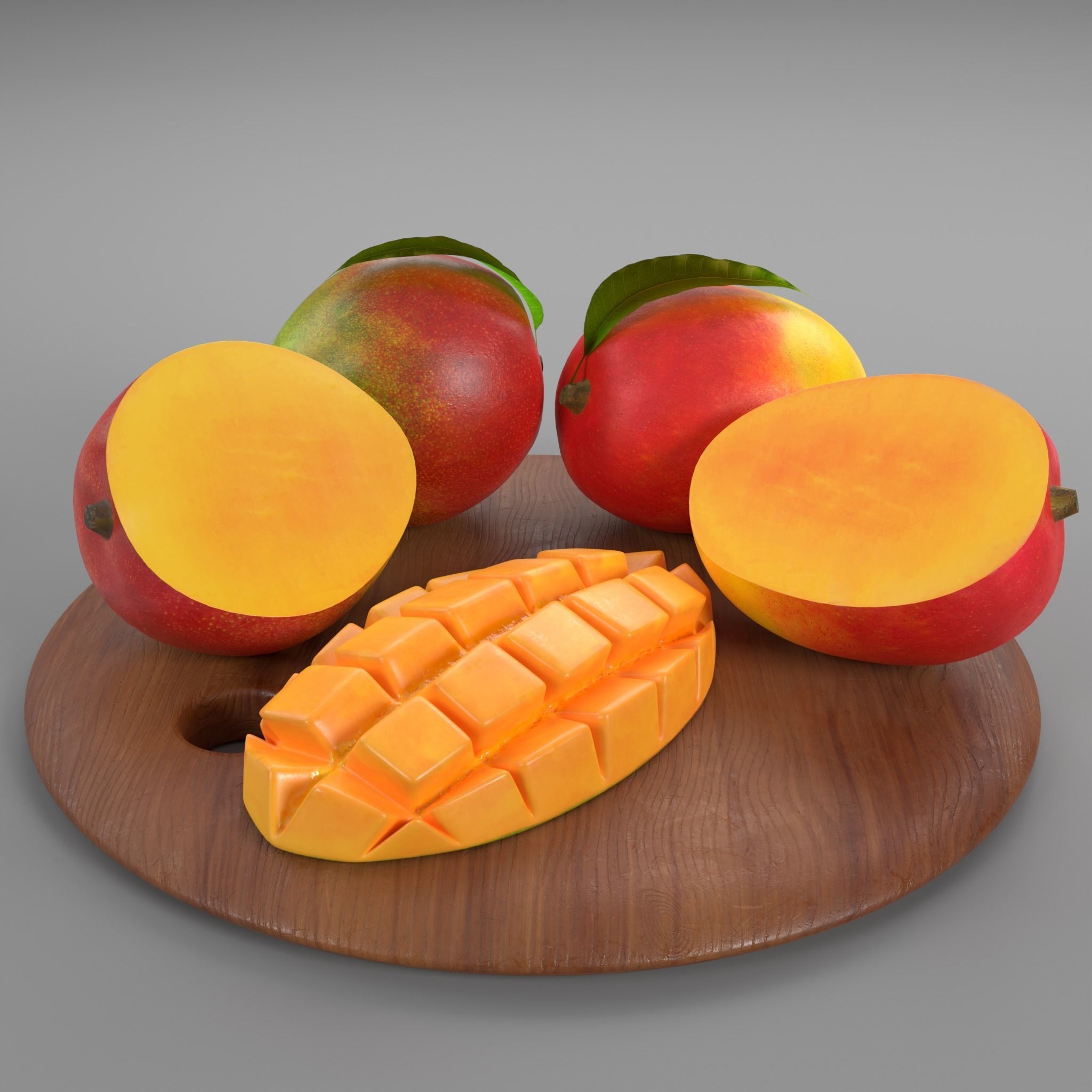 Mango set 3D model | CGTrader