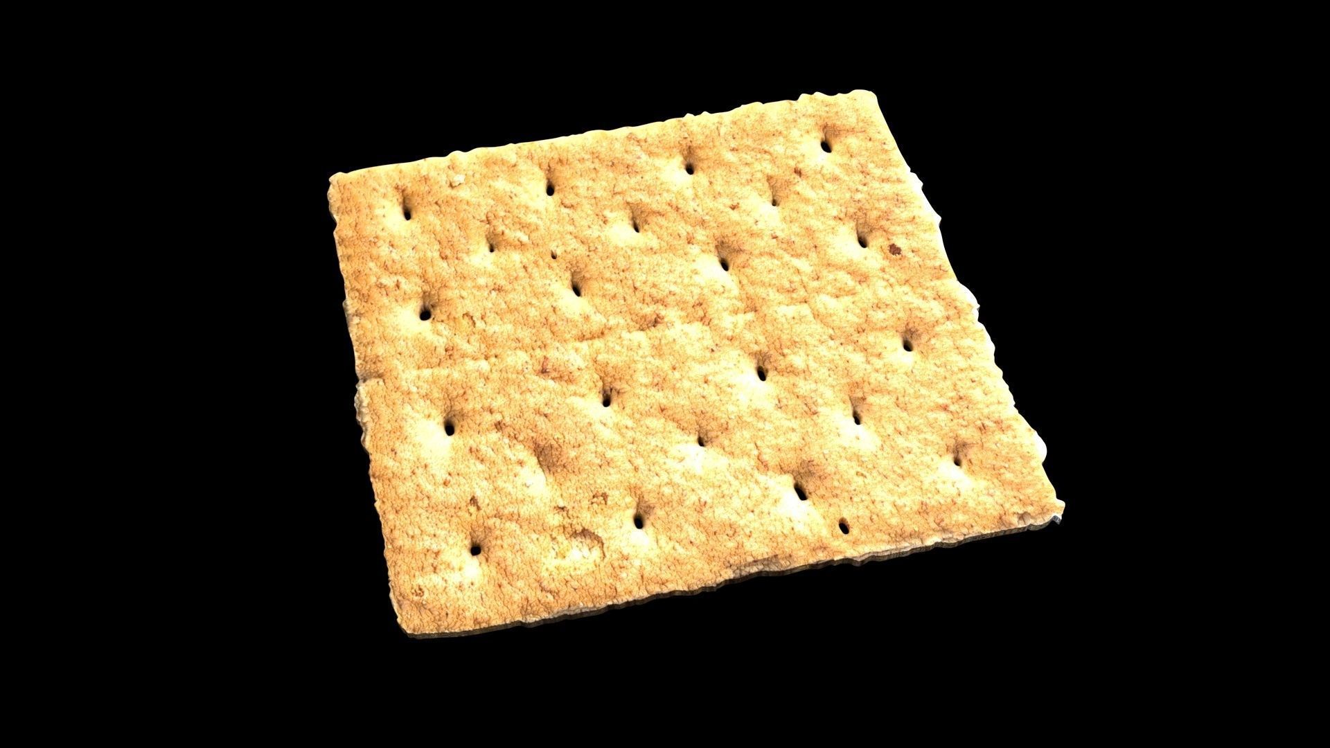 Graham Crackers 3D model | CGTrader