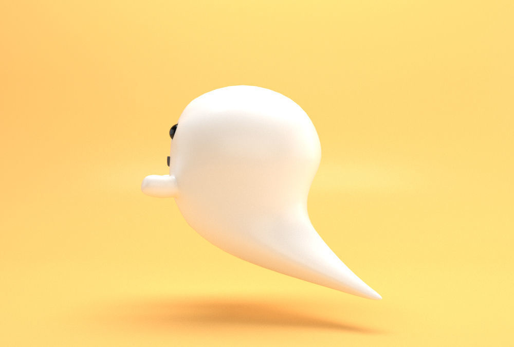 ghost 3d model 3D model | CGTrader