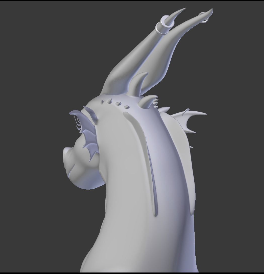 Luck Dragon 3D model rigged | CGTrader
