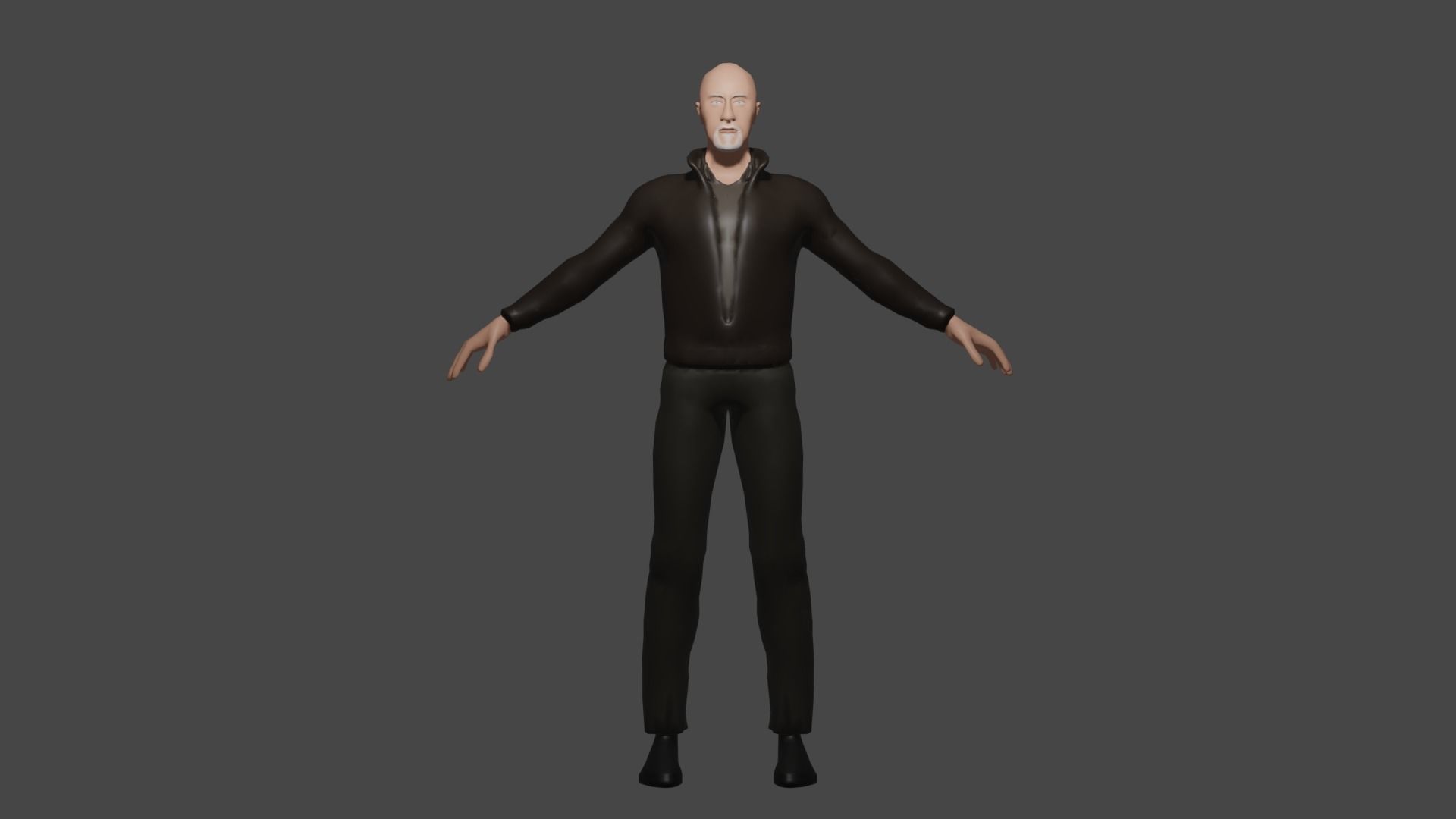 3D model Mike Ehrmantraut 3D Low Poly Model VR / AR / low-poly | CGTrader