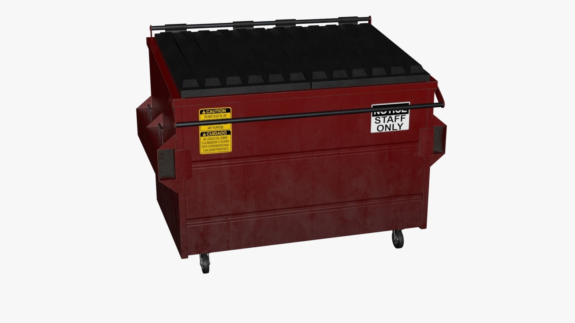 3D model New Dumpster VR / AR / low-poly | CGTrader