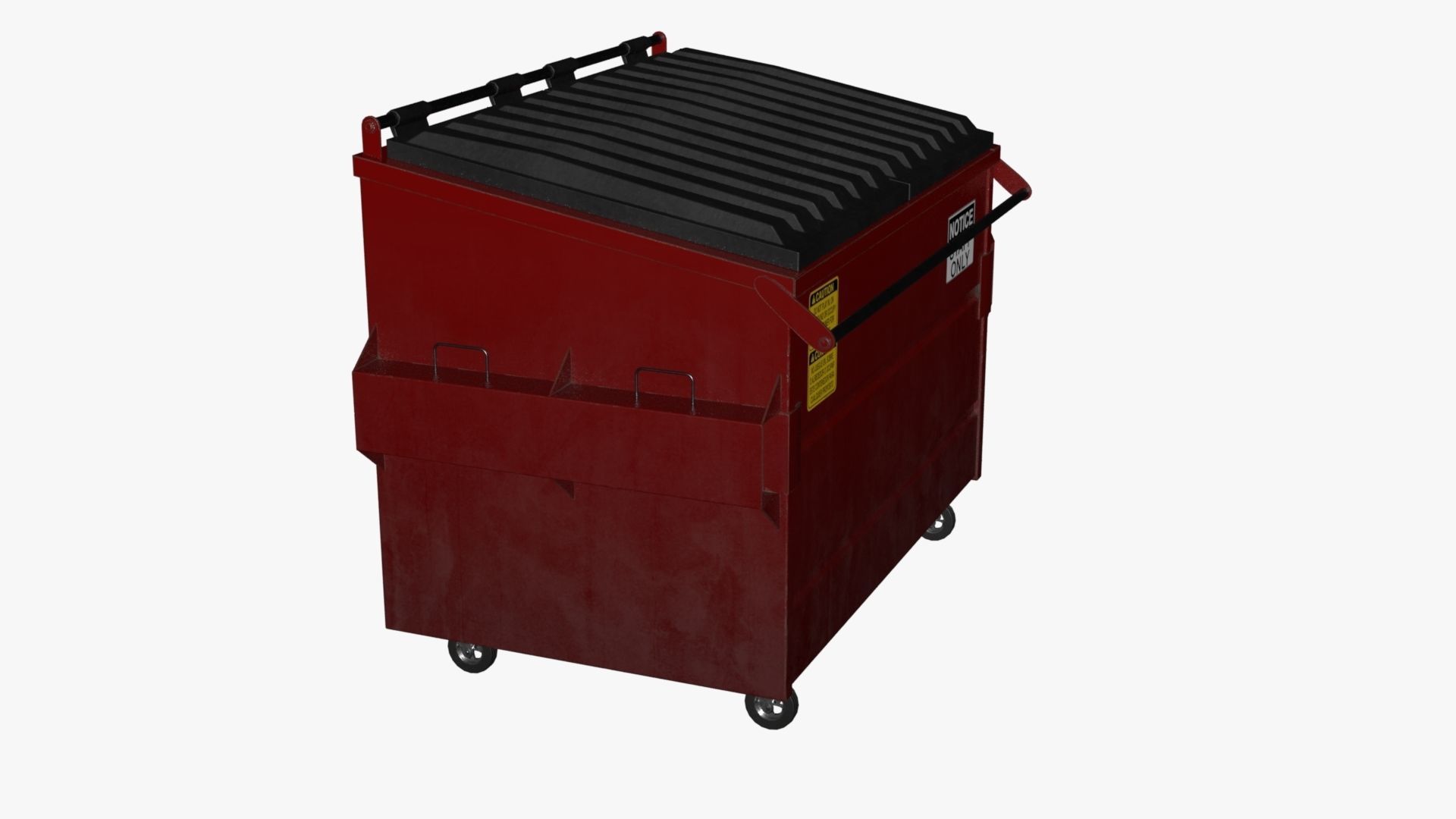 3D model New Dumpster VR / AR / low-poly | CGTrader