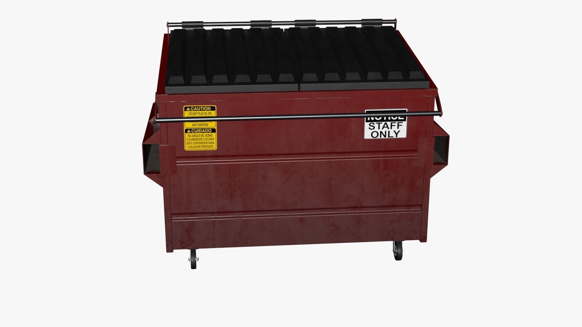 3D model New Dumpster VR / AR / low-poly | CGTrader