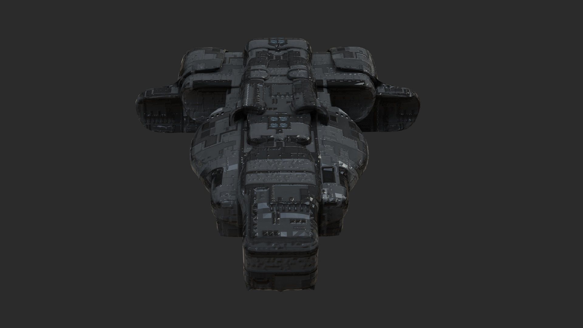 3D model Sci Fi Spacecraft VR / AR / low-poly | CGTrader