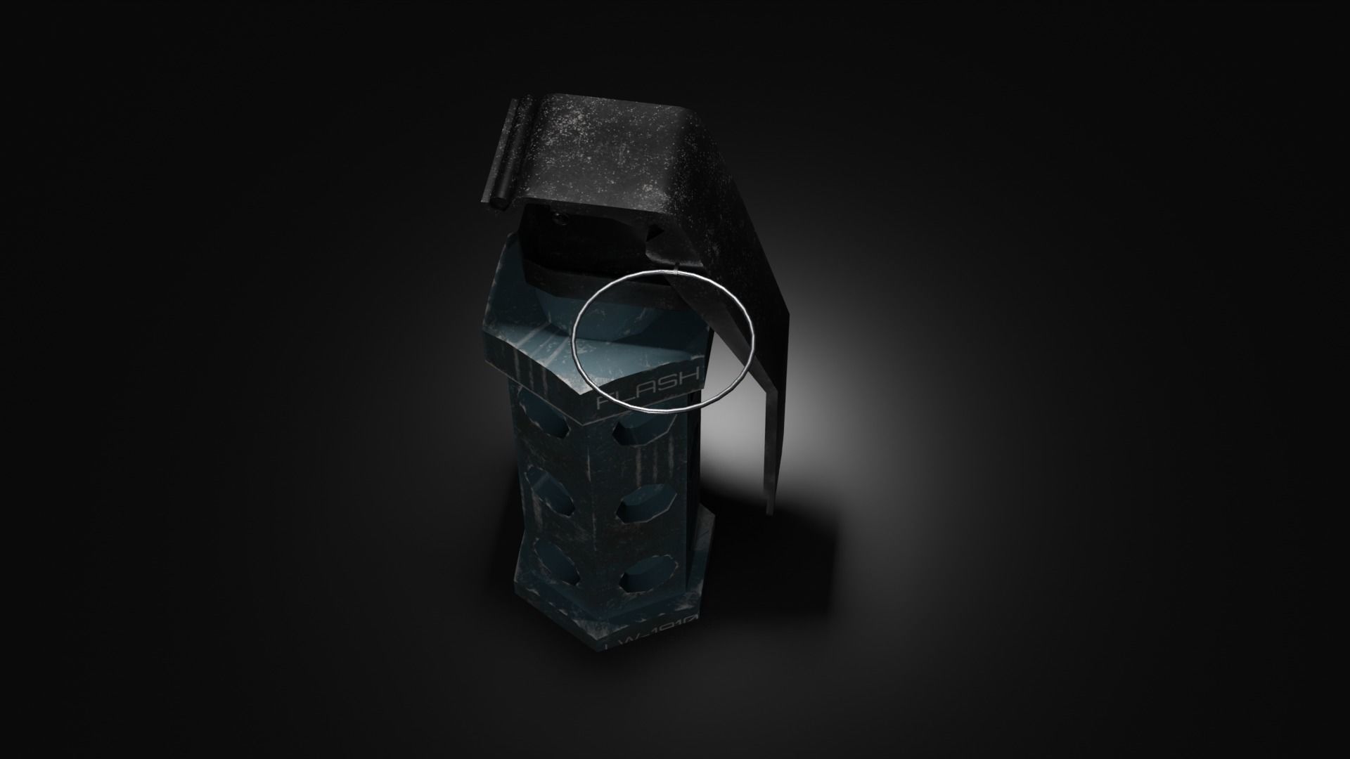 smoke flash grenade free VR / AR / low-poly 3D model | CGTrader