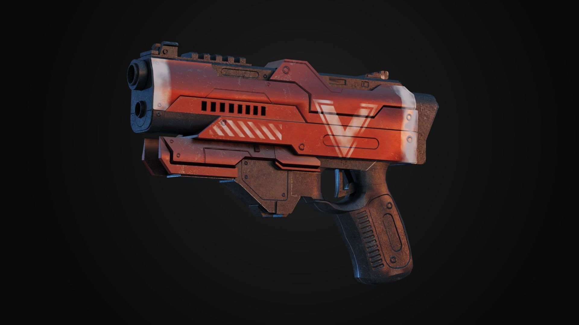 3D model Futuristic Agent - Venus VR / AR / low-poly | CGTrader