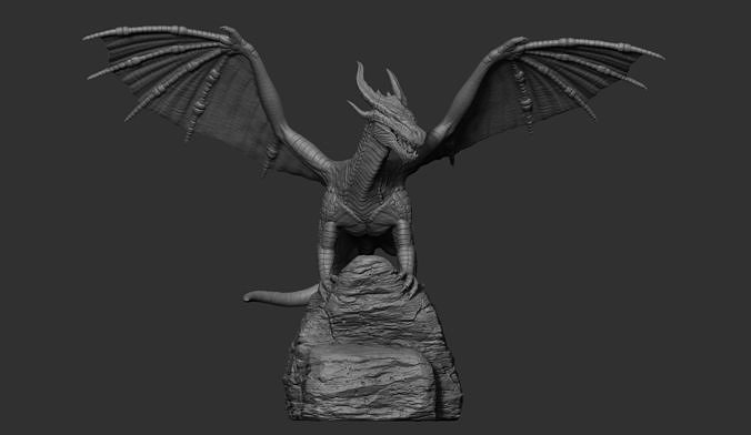 Dragon 3D Printable 3D model 3D printable | CGTrader