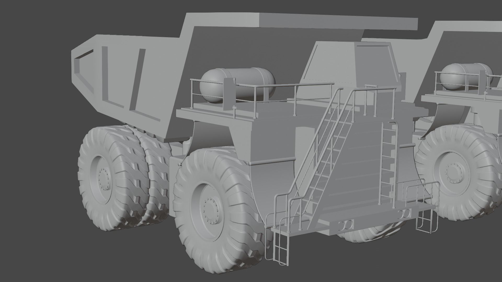 Open Pit Tipper Truck 3D model | CGTrader