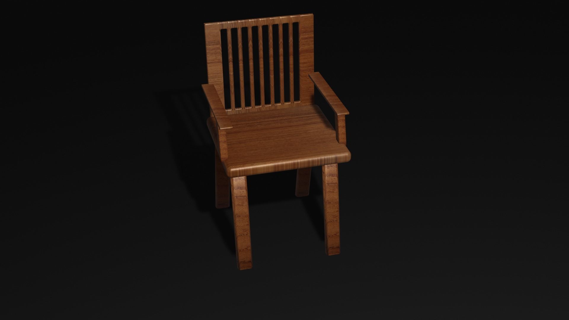 3D model low-poly chair model game ready VR / AR / low-poly | CGTrader