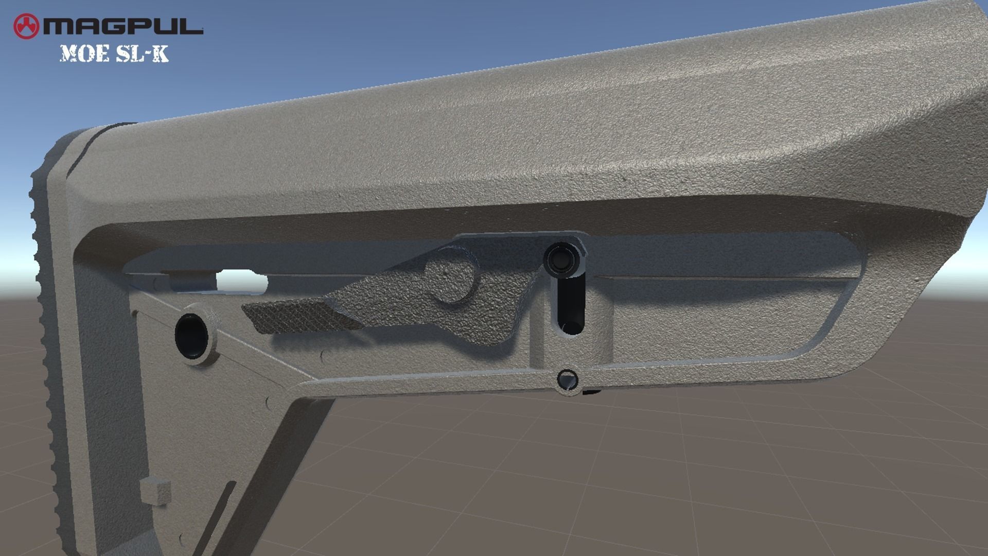 3D model Magpul SL-K VR / AR / low-poly | CGTrader