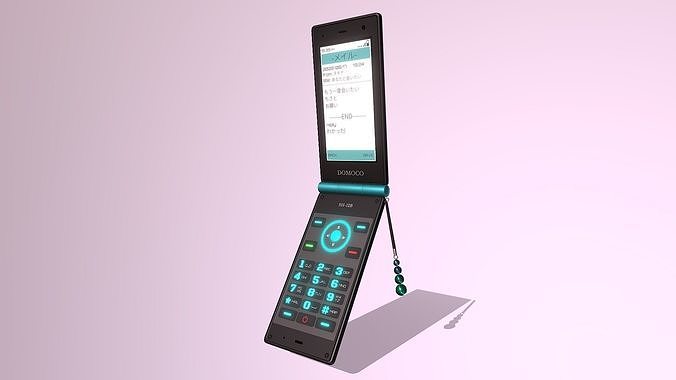 3D model Flip Phone VR / AR / low-poly | CGTrader