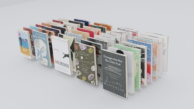 Book Models free 3D model | CGTrader