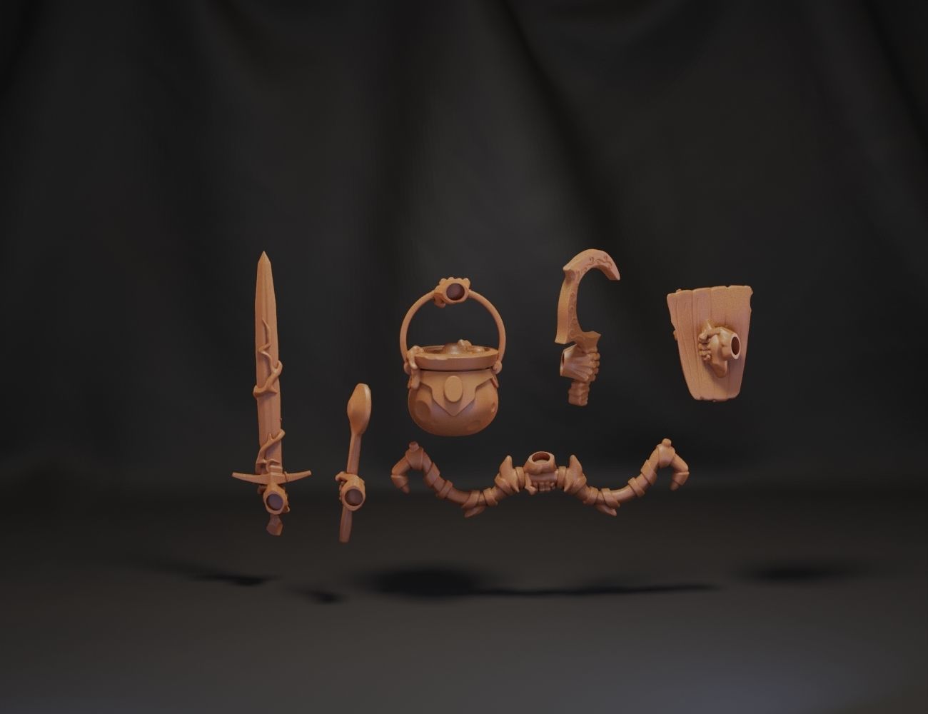 Magnetic DnD - Forest Magic Pack 3D model 3D printable | CGTrader