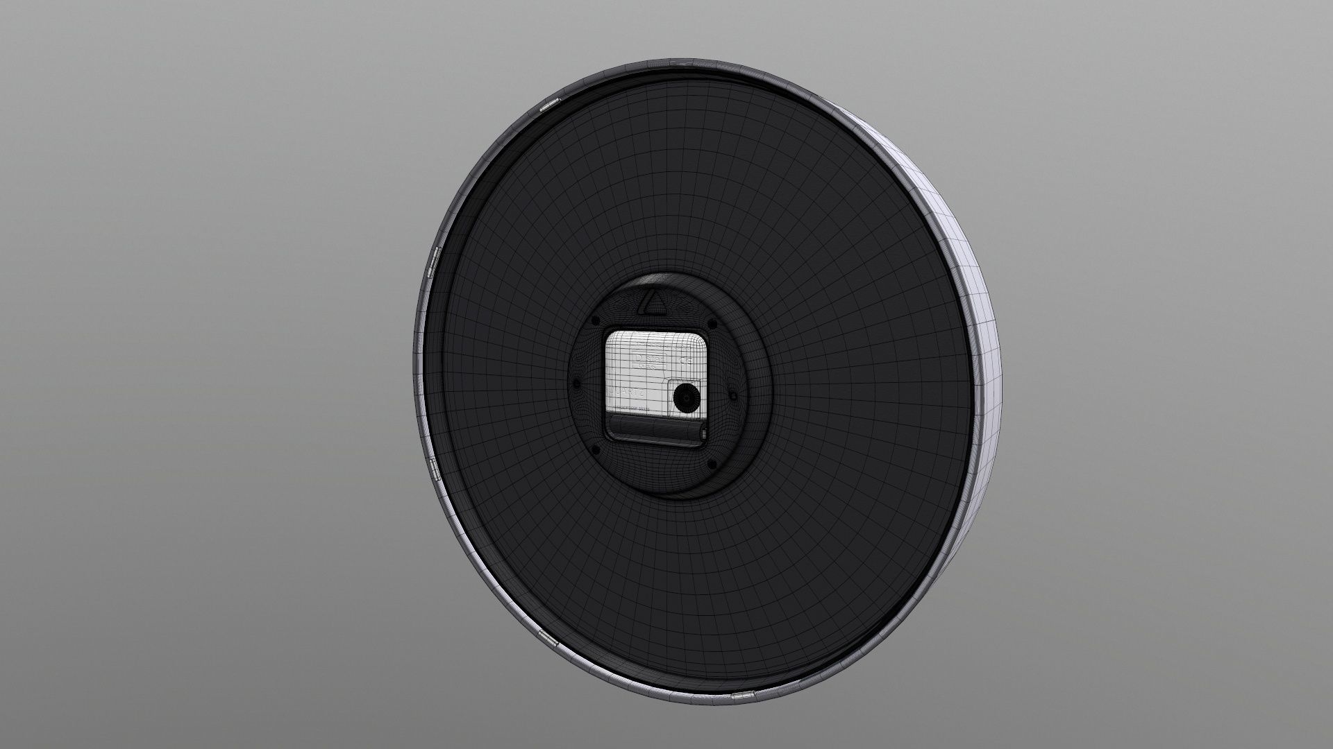 Analog Digital Wall Clock 3D model | CGTrader
