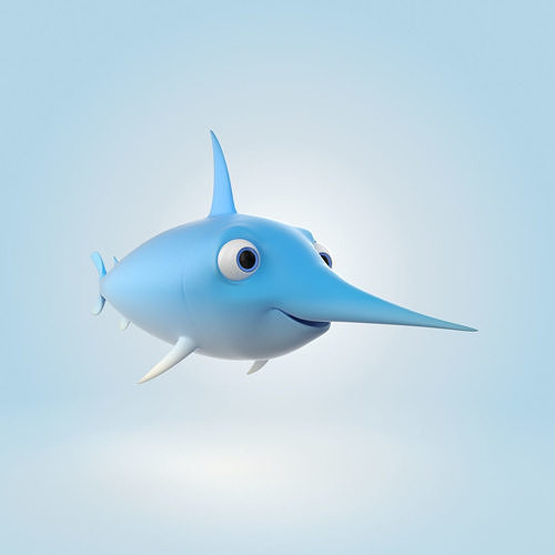 Swordfish 3D model | CGTrader