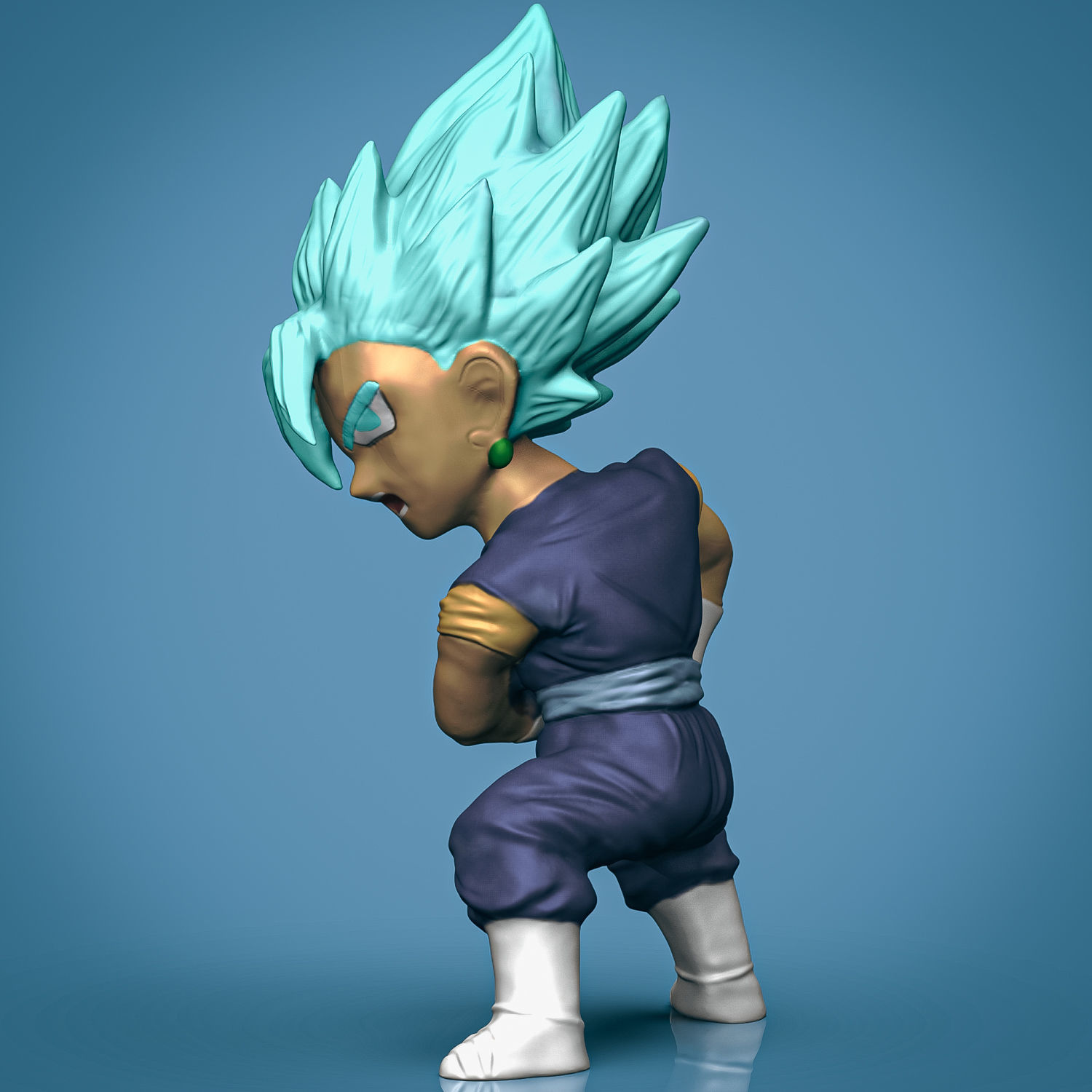 Vegito Dragon Ball 3D Printable free 3D model 3D printable | CGTrader