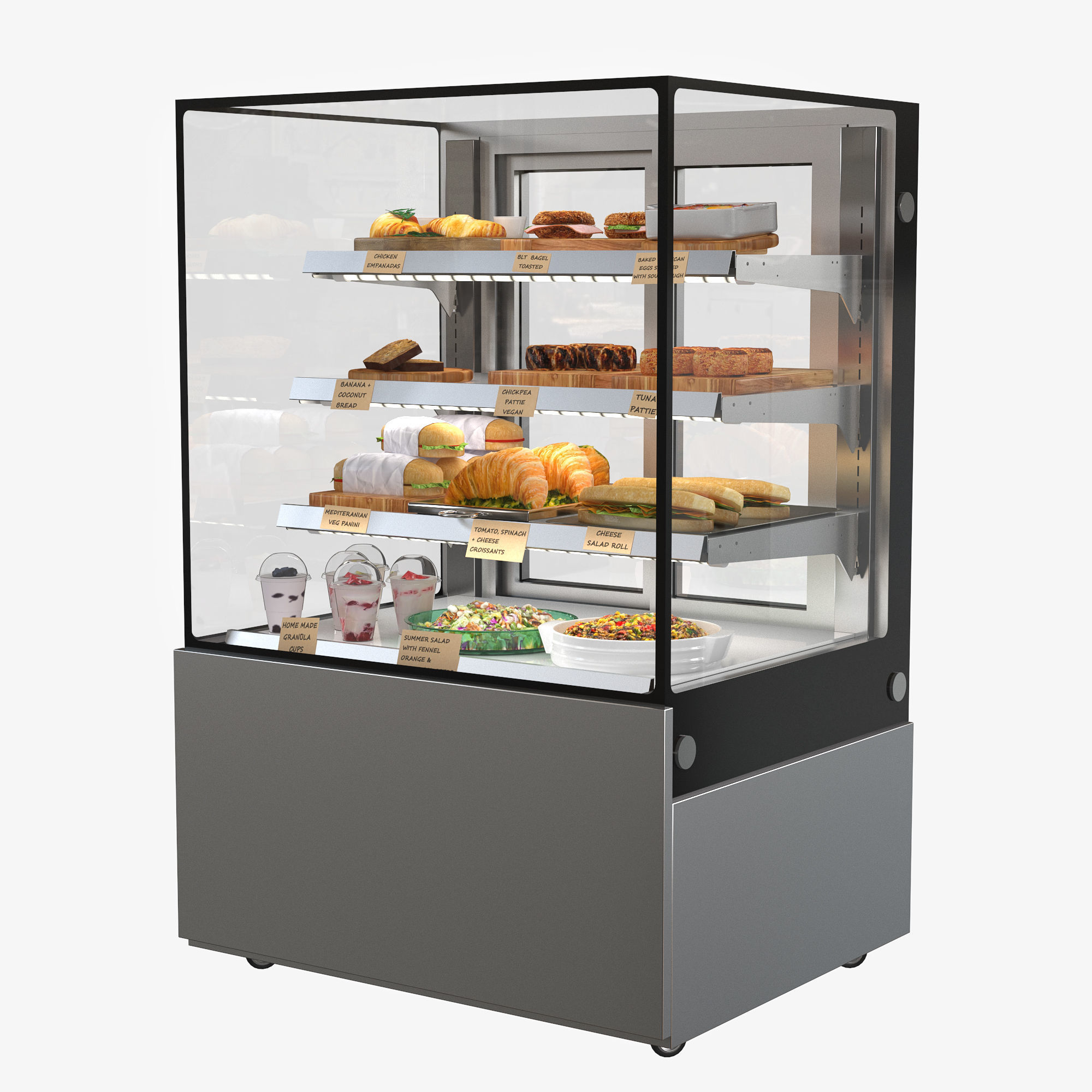 Ambient Food Display 900mm 3D model | CGTrader