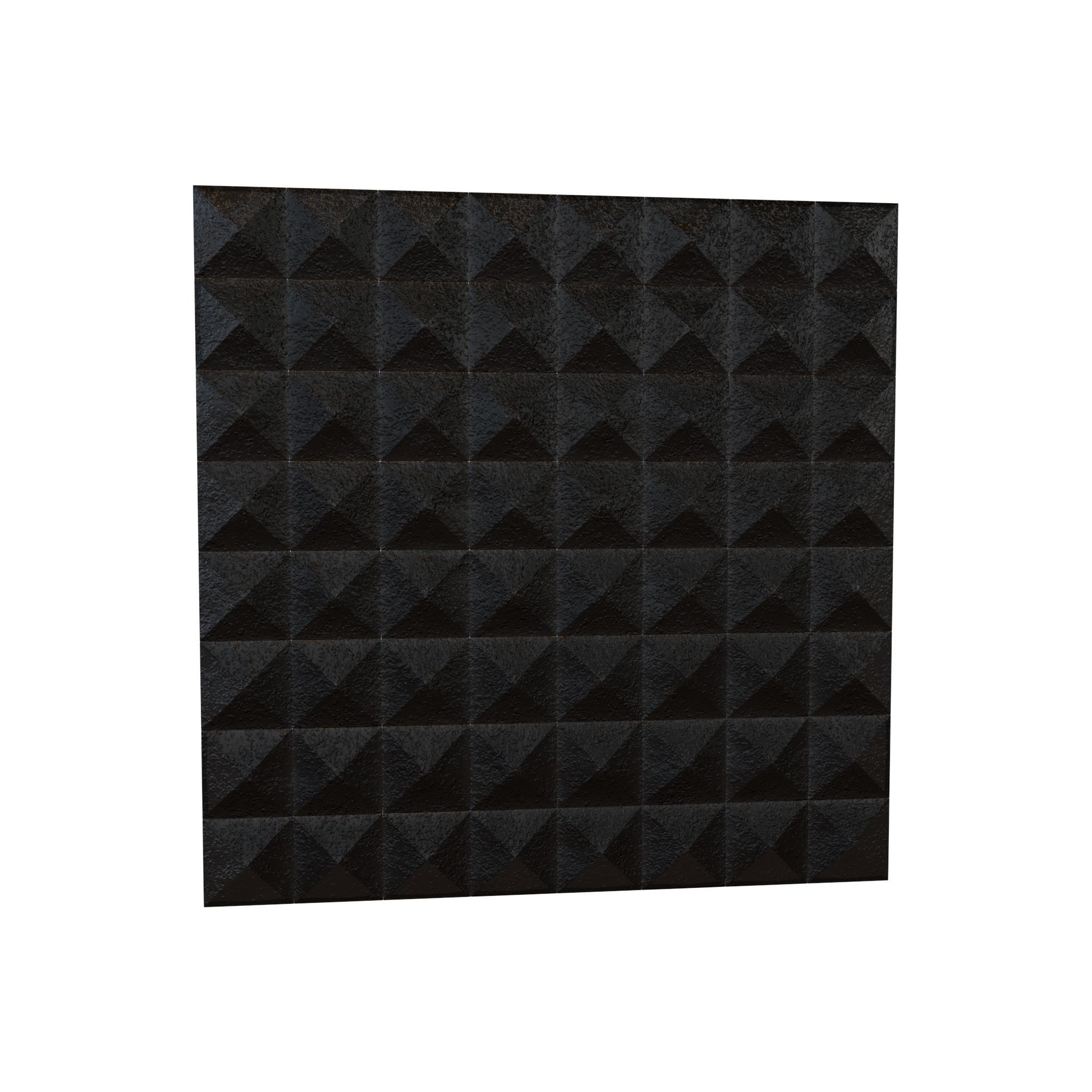 3D model Triangle Grid Pattern Wall Panel V1 004 VR / AR / low-poly ...