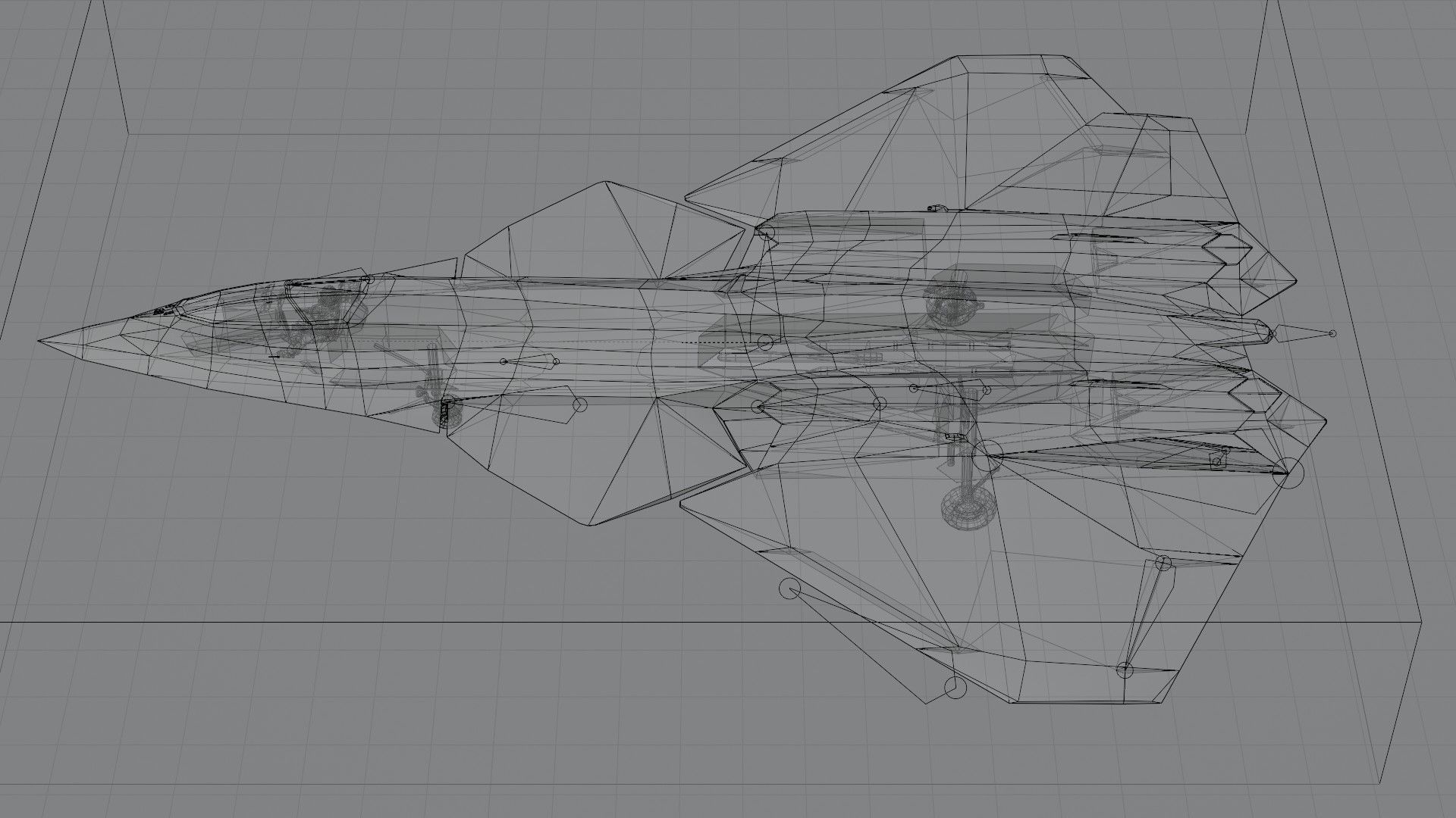 3D model Lockheed NGAD prime concept fighter VR / AR / low-poly | CGTrader