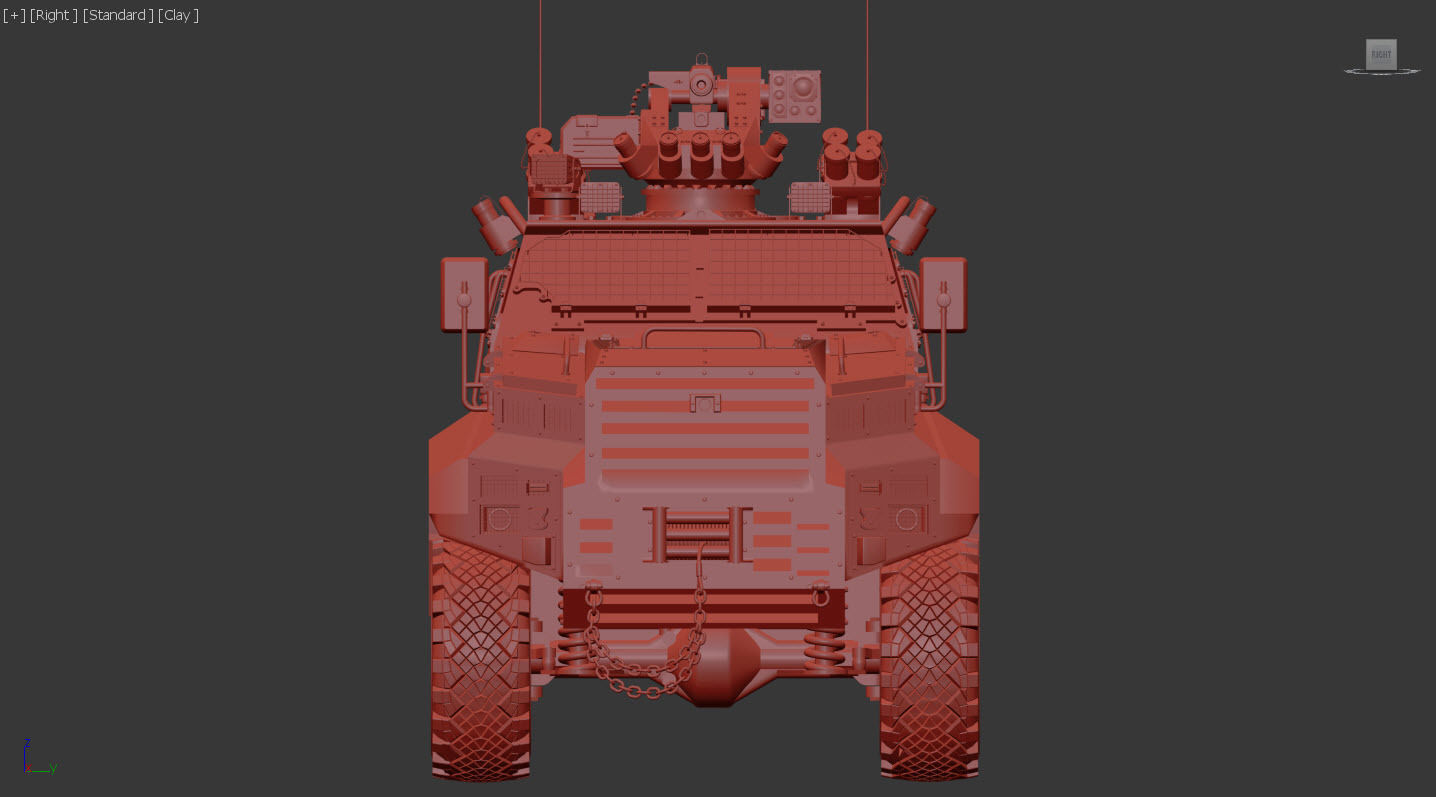 Armored military suv 3D model | CGTrader