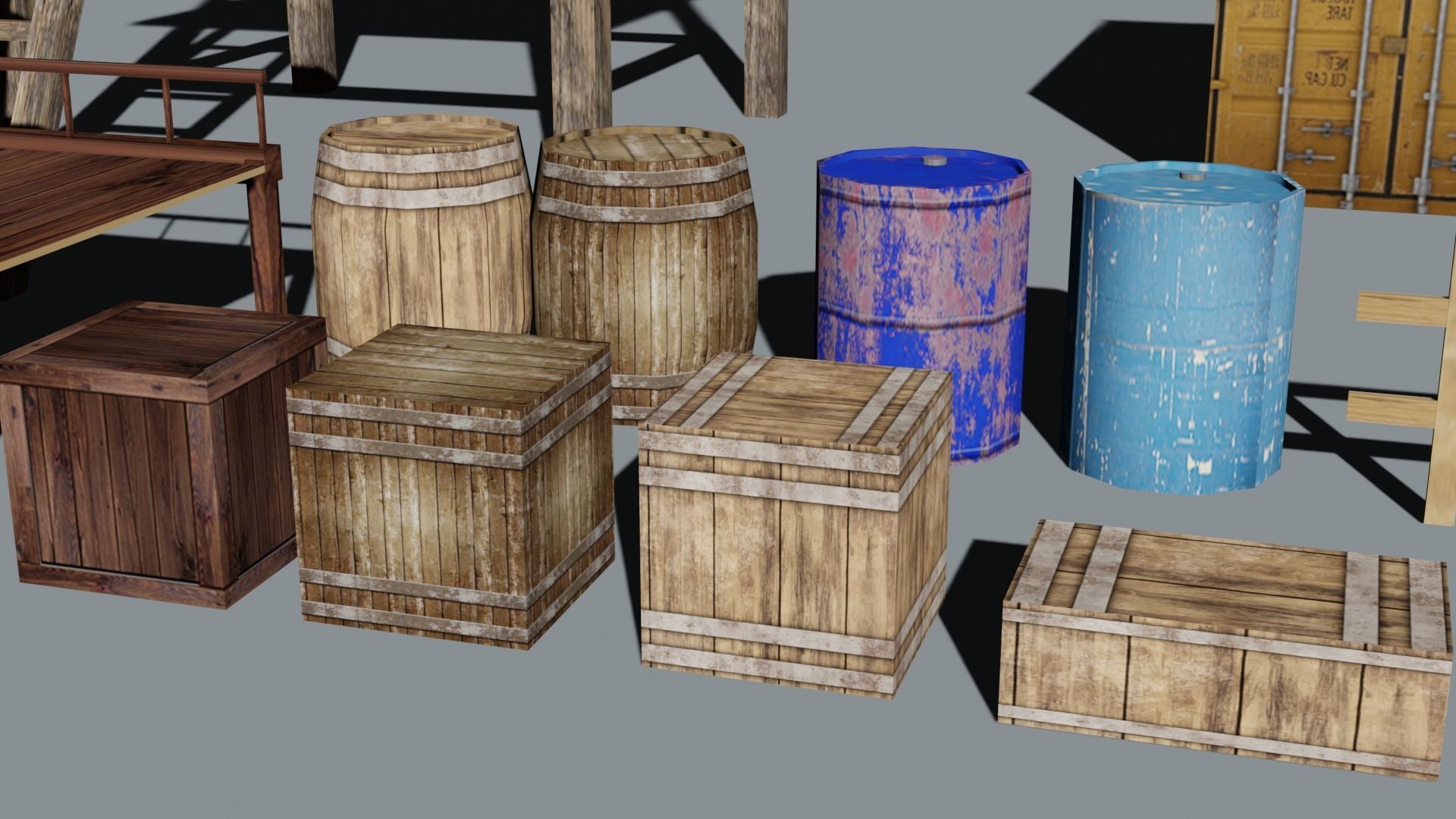 3D model Game Assets VR / AR / low-poly | CGTrader