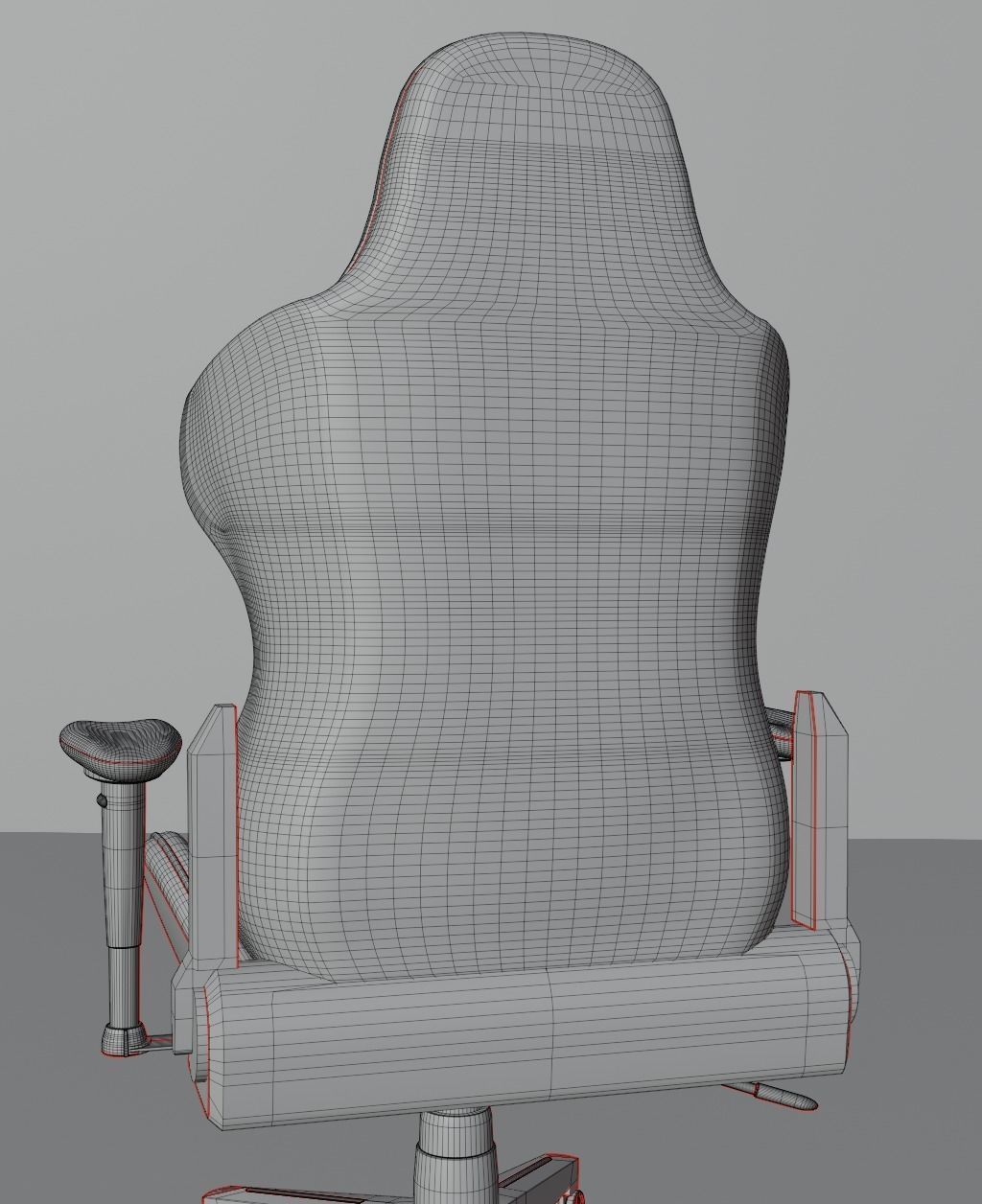 Hbada Ergonomic Gaming Chair 3D model | CGTrader